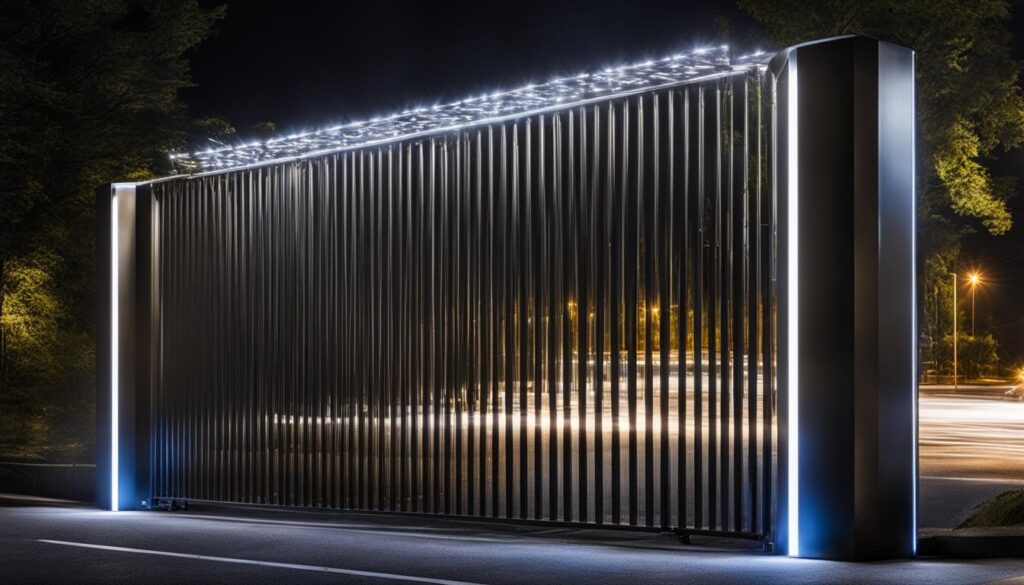 Efficient Drive Thru Electric Fence Gate Solutions - Hik Security