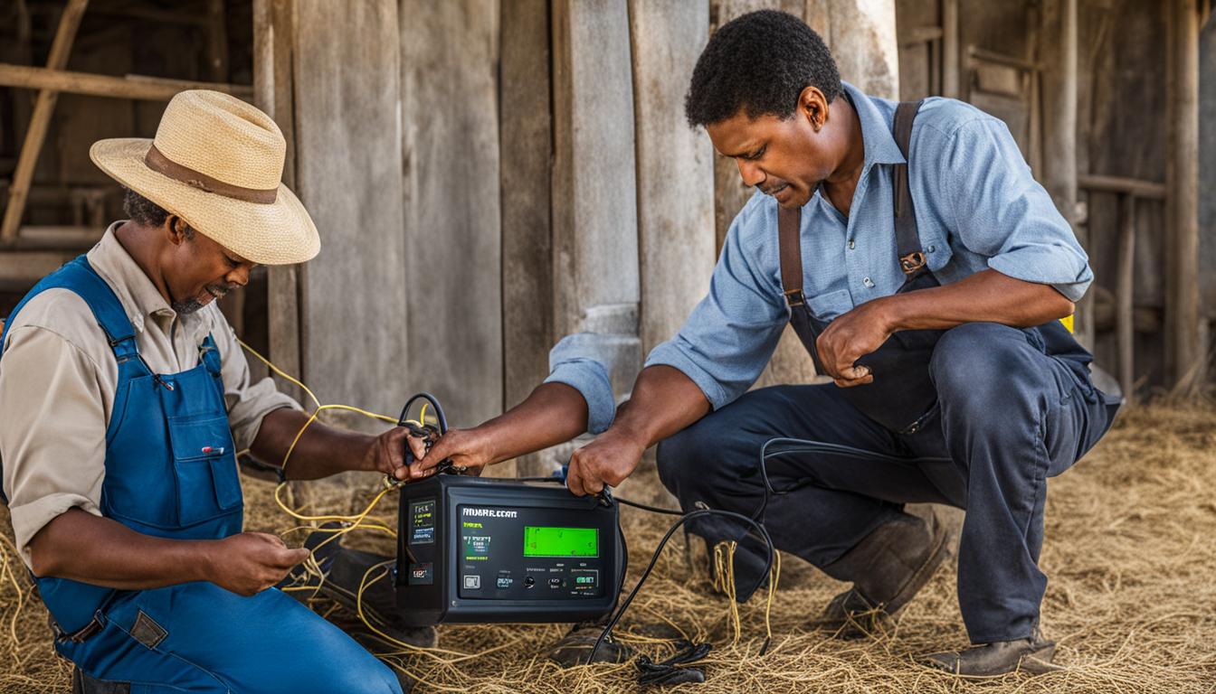 Electric Fence Weed Chopper: Maintain Boundaries - Hik Security