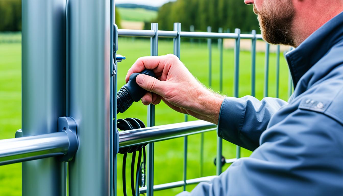 Efficient Drive Thru Electric Fence Gate Solutions - Hik Security